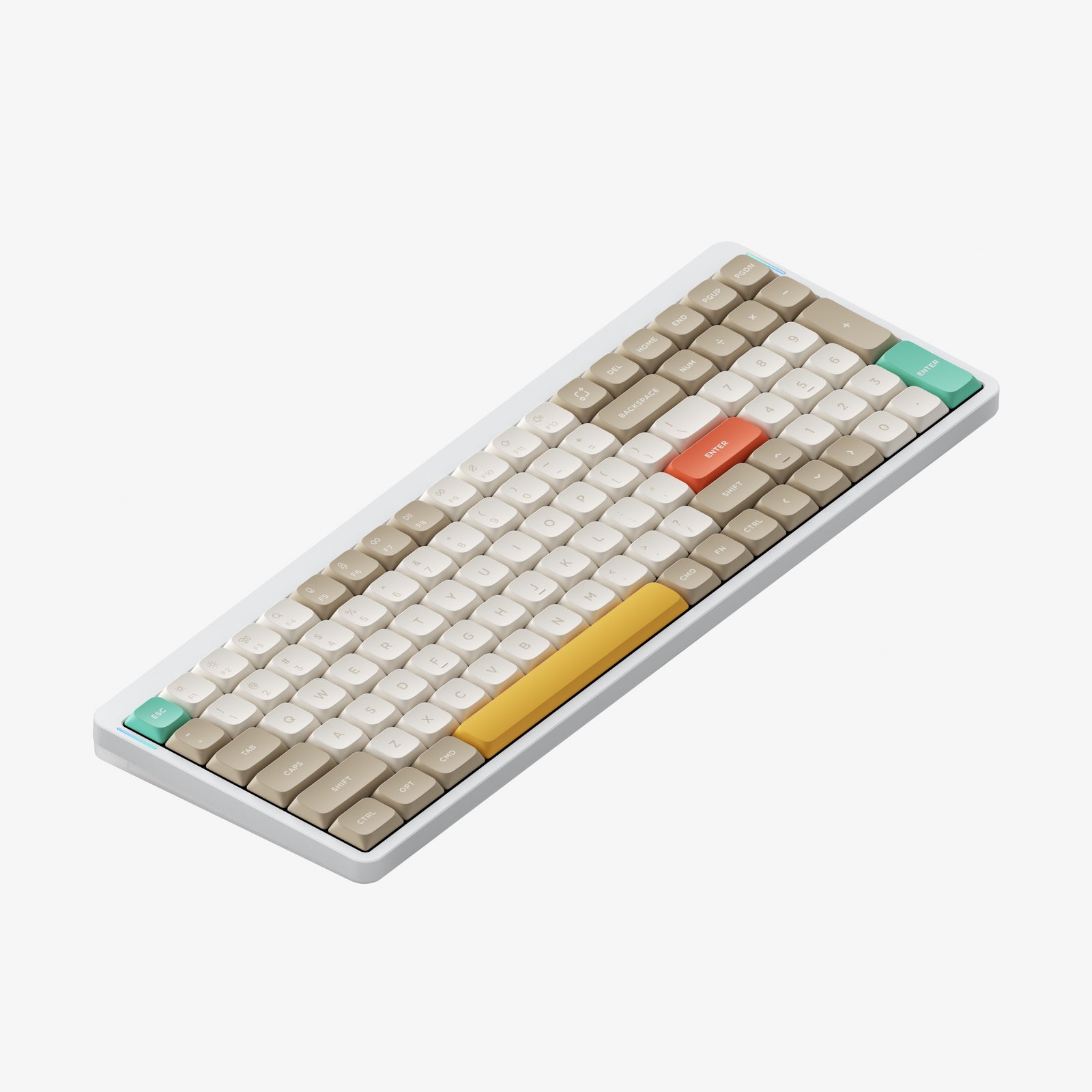 COAST Dawn nSA Dye-sub Button Kit, PBT Keycaps, Съвместим с Nuphy Air75 ...