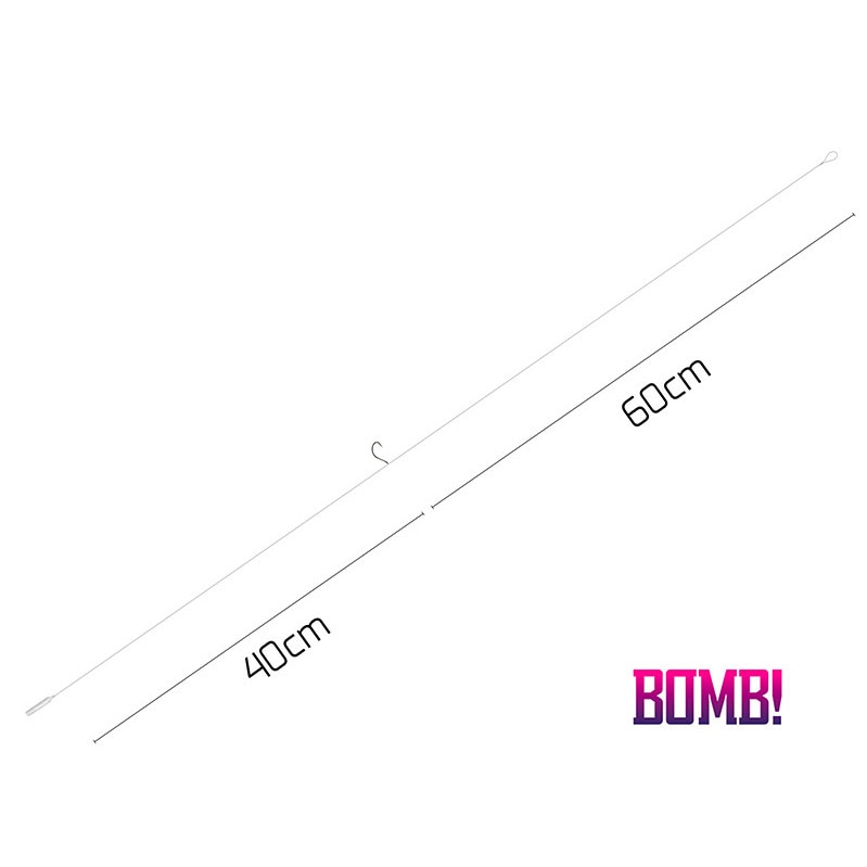 Struna pescuit la spinning Delphin BOMB! D-shot, 1m, #2 - 0, 20mm/5buc ...
