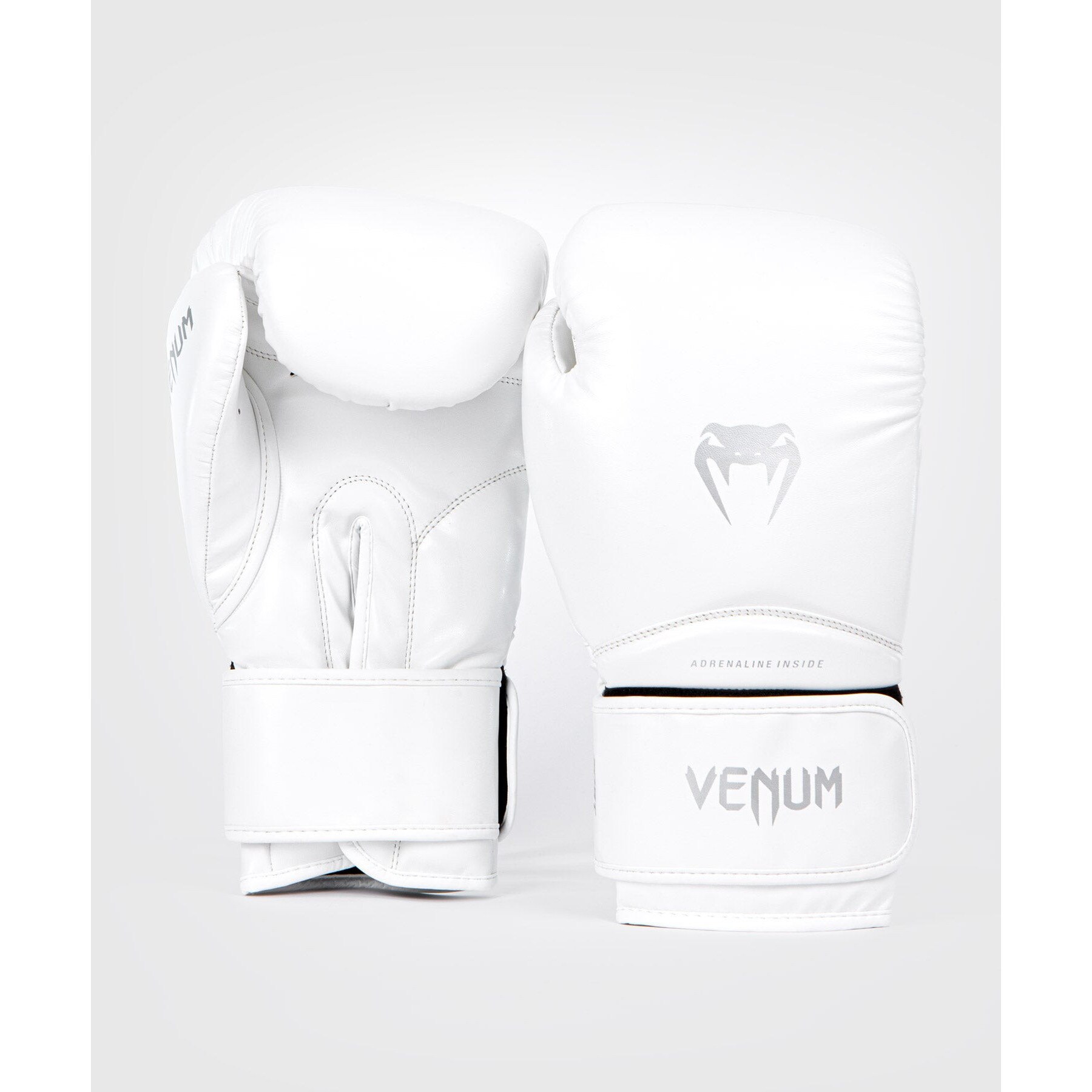Manusi de box, Venum, Piele ecologica, 16 oz, Alb - eMAG.ro