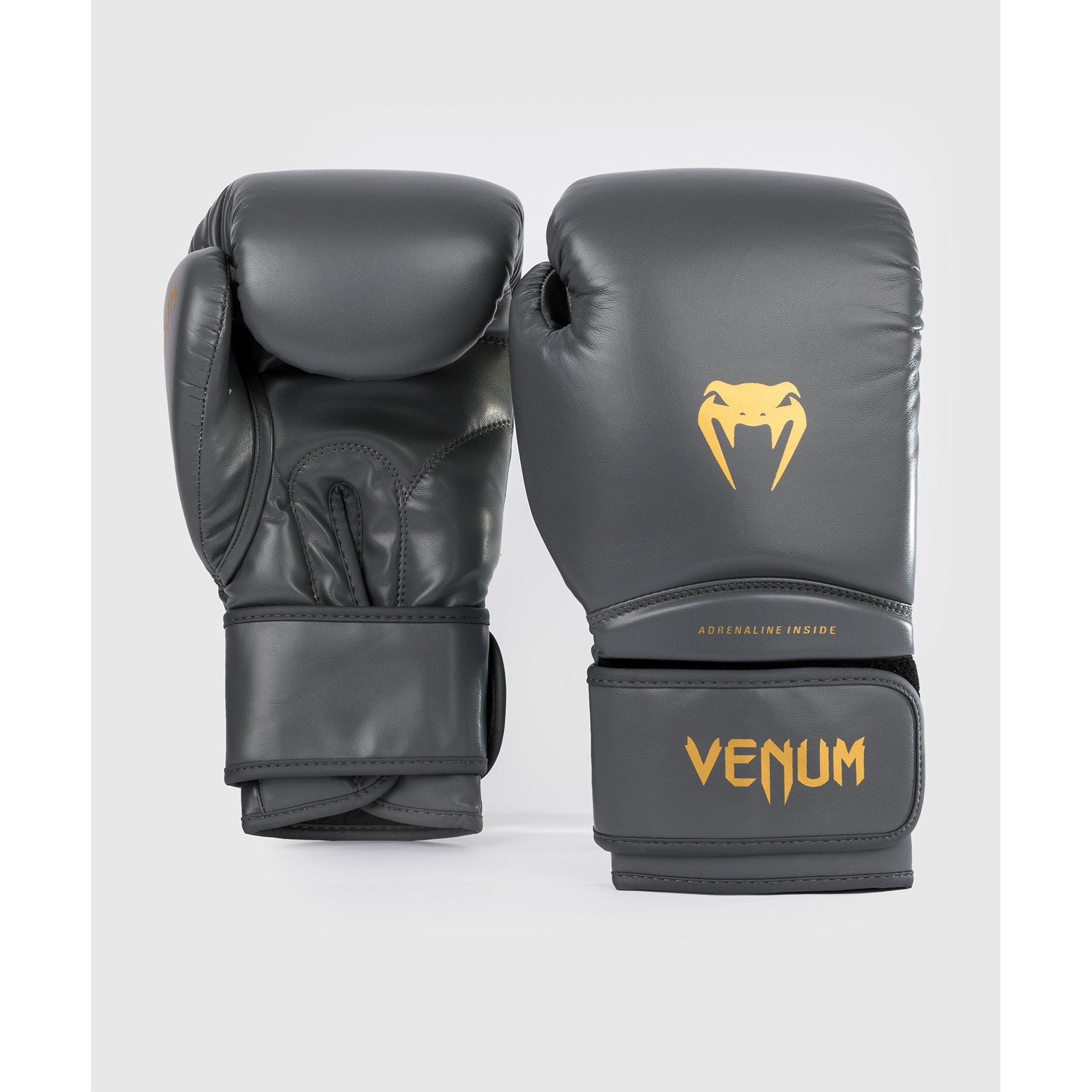 Manusi de box, Venum, Contender 1.5, Negru/Auriu, 12oz - eMAG.ro