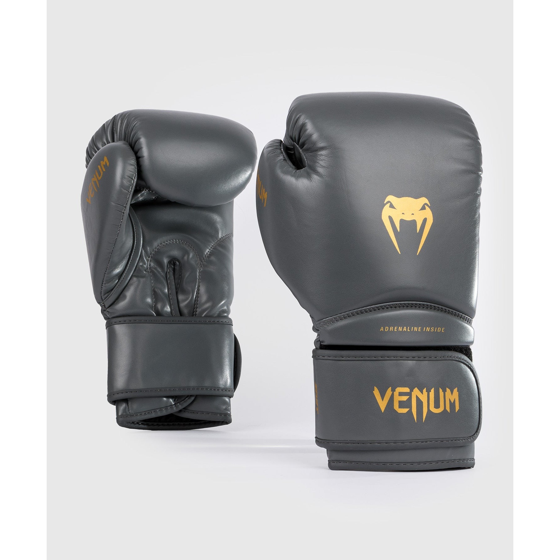 Manusi de box, Venum, Contender 1.5, Negru/Auriu, 12oz - eMAG.ro