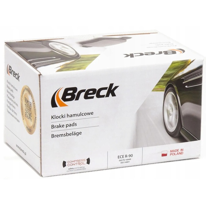 Set 2 discuri frana, Breck, BR 014 SA100 - eMAG.ro