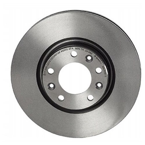 Set 2 discuri frana 09.C825.11, BREMBO, Argintiu - eMAG.ro