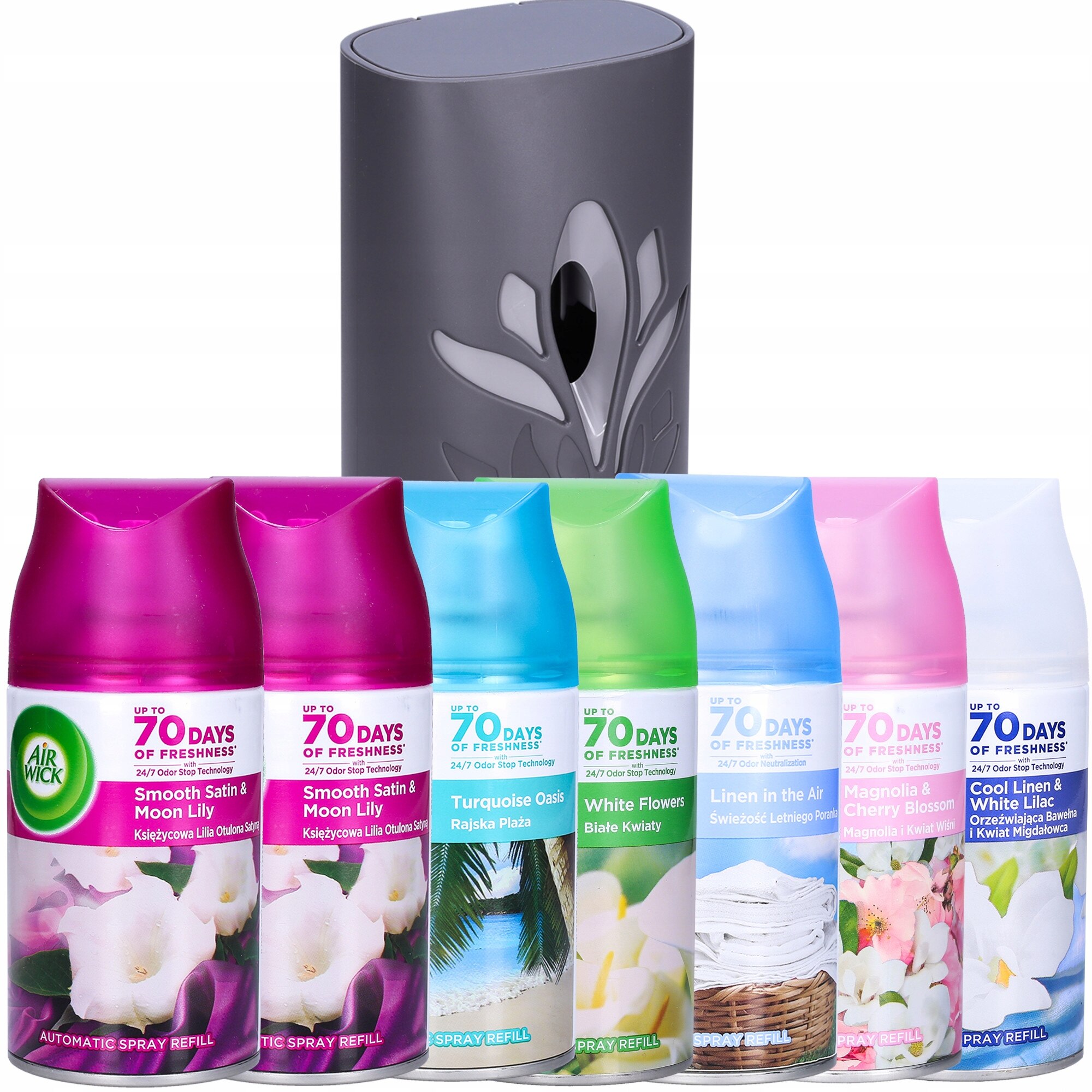 Set odorizant camera, Air Wick, XXL, 7 rezerve - eMAG.ro