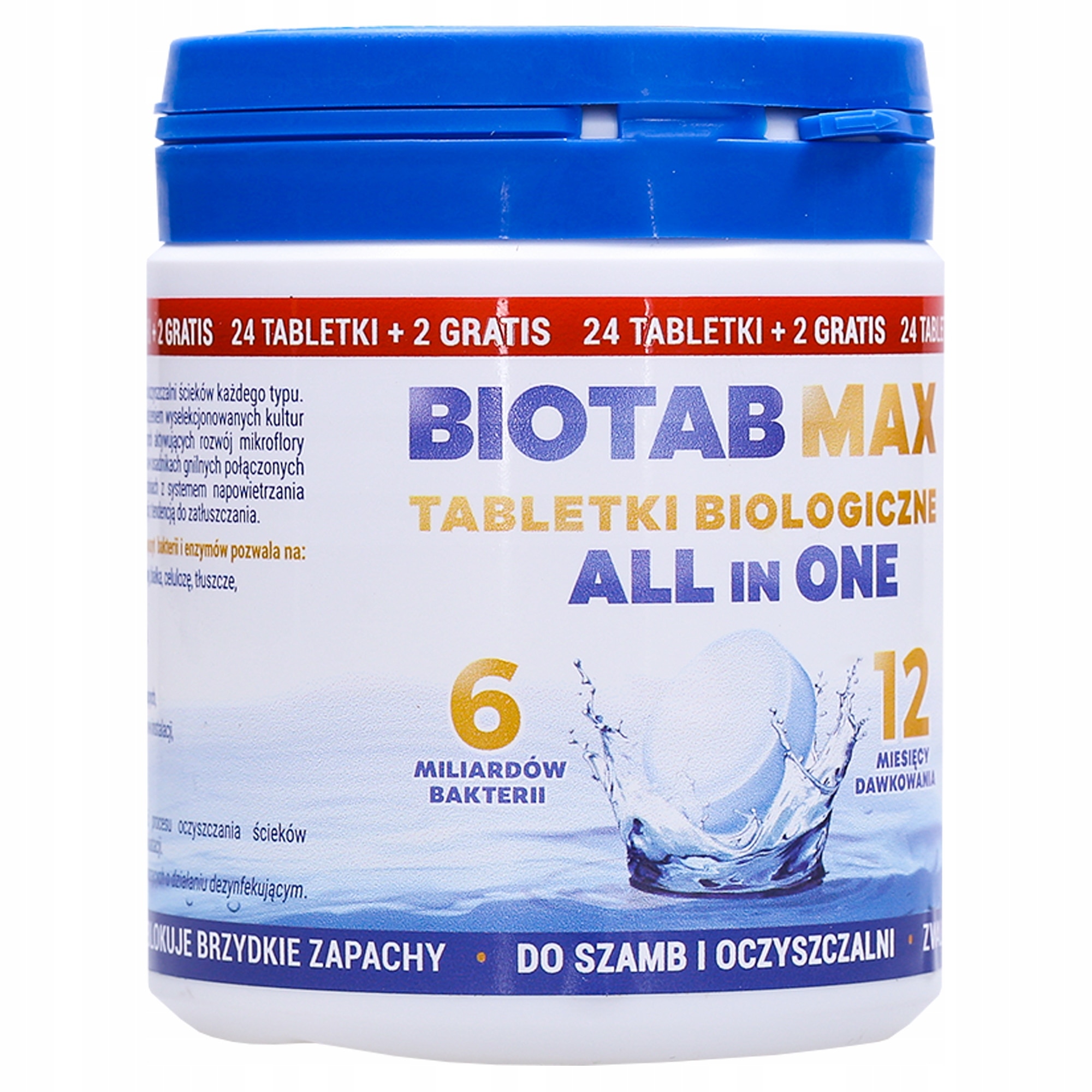 Set 3 Tablete purificare apa, BioTab, Max+, Multicolor - eMAG.ro