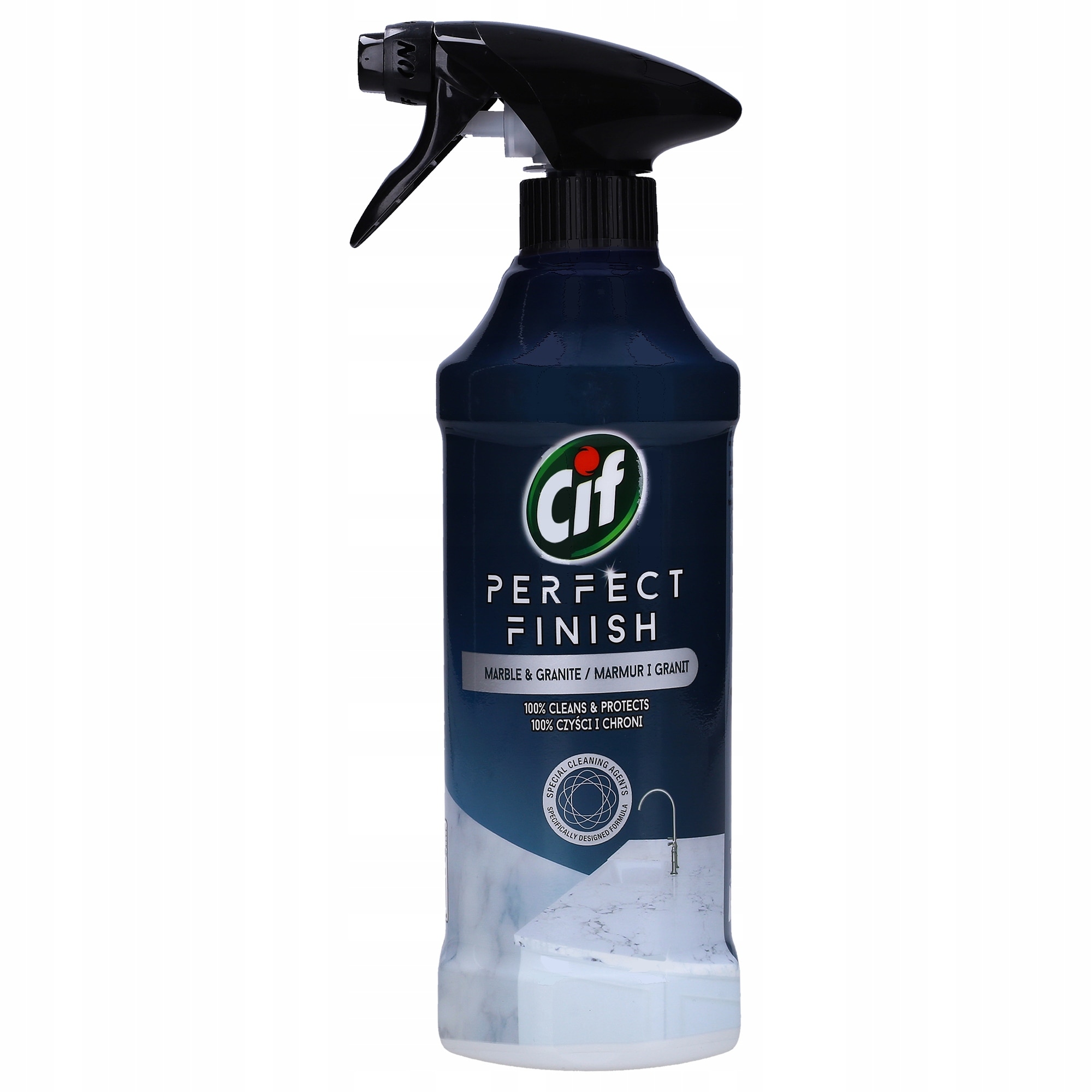 Set 3 detergenti pentru piele/marmura/frigider, Cif, 435 ml - eMAG.ro