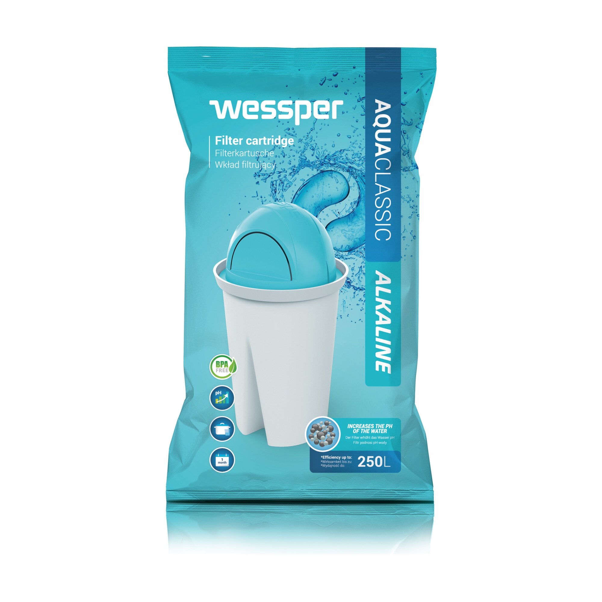 Set filtre de apa, Wessper, Albastru, 10 buc - eMAG.ro