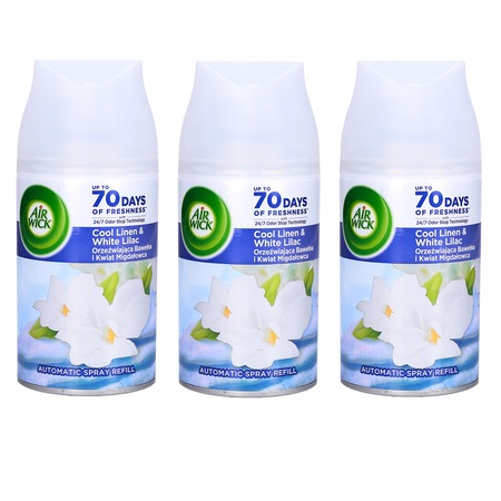 Set 3 odorizante pentru camera, Air Wick, Bumbac/Floare de migdal - eMAG.ro