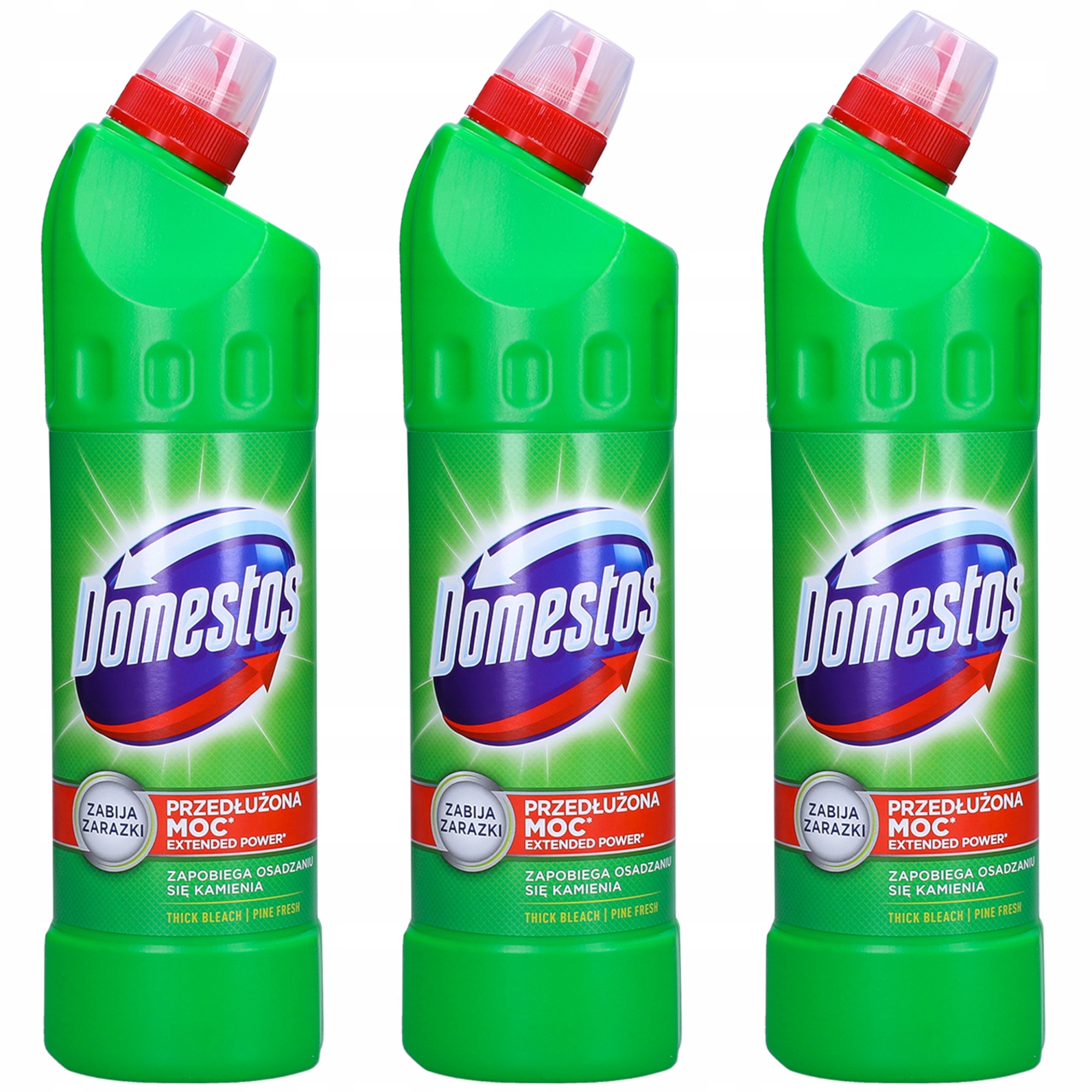 Set 3 geluri pentru toaleta, Domestos, Pin, 750ml - eMAG.ro