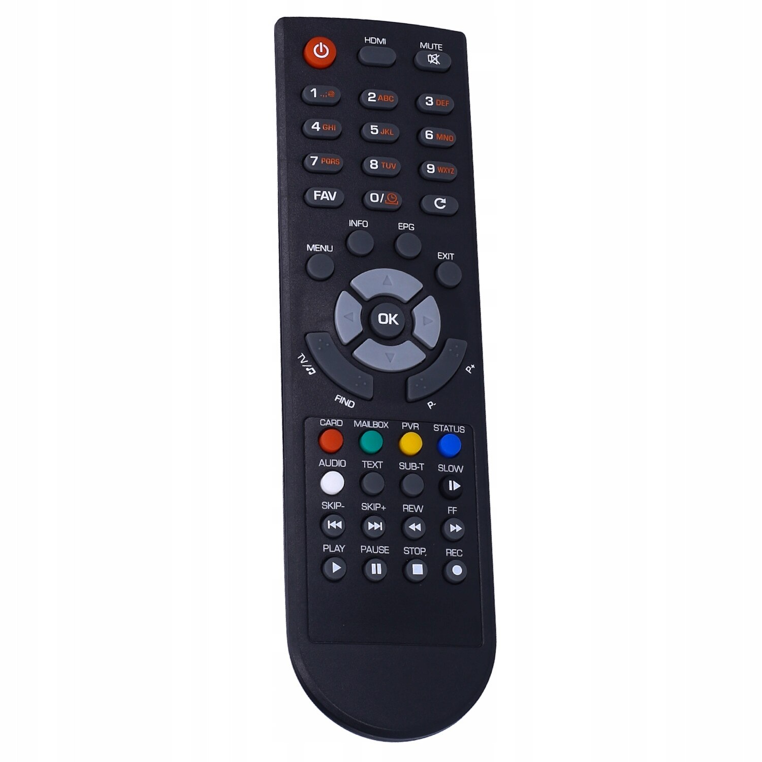 Telecomanda decodor, Opticum, T90/T80, Negru - eMAG.ro