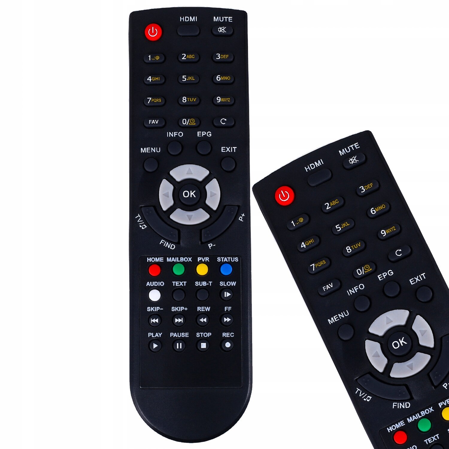 Telecomanda decodor, Opticum, T90/T80, Negru - eMAG.ro