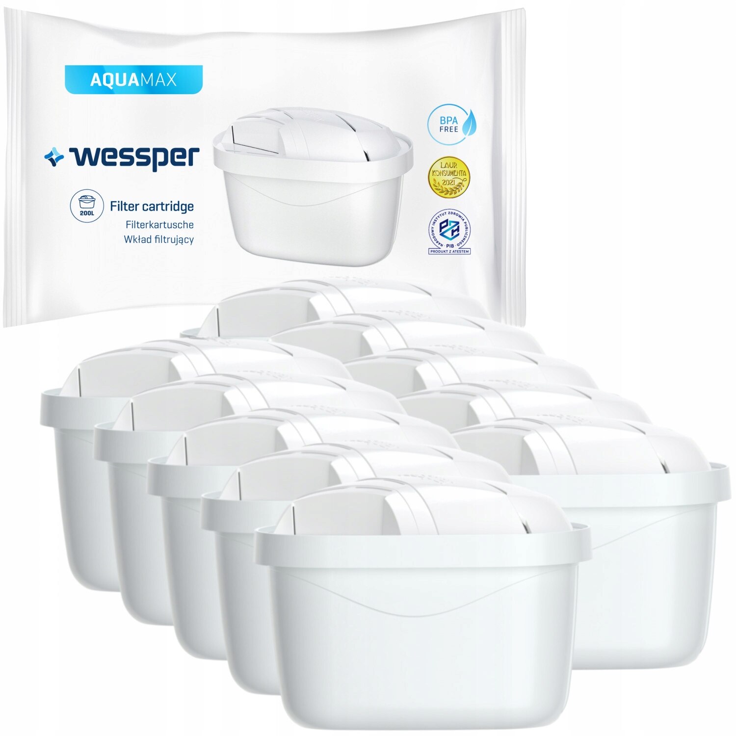 Filtru Wessper Aquamax pentru cani Dafi, 10x 200L - eMAG.ro