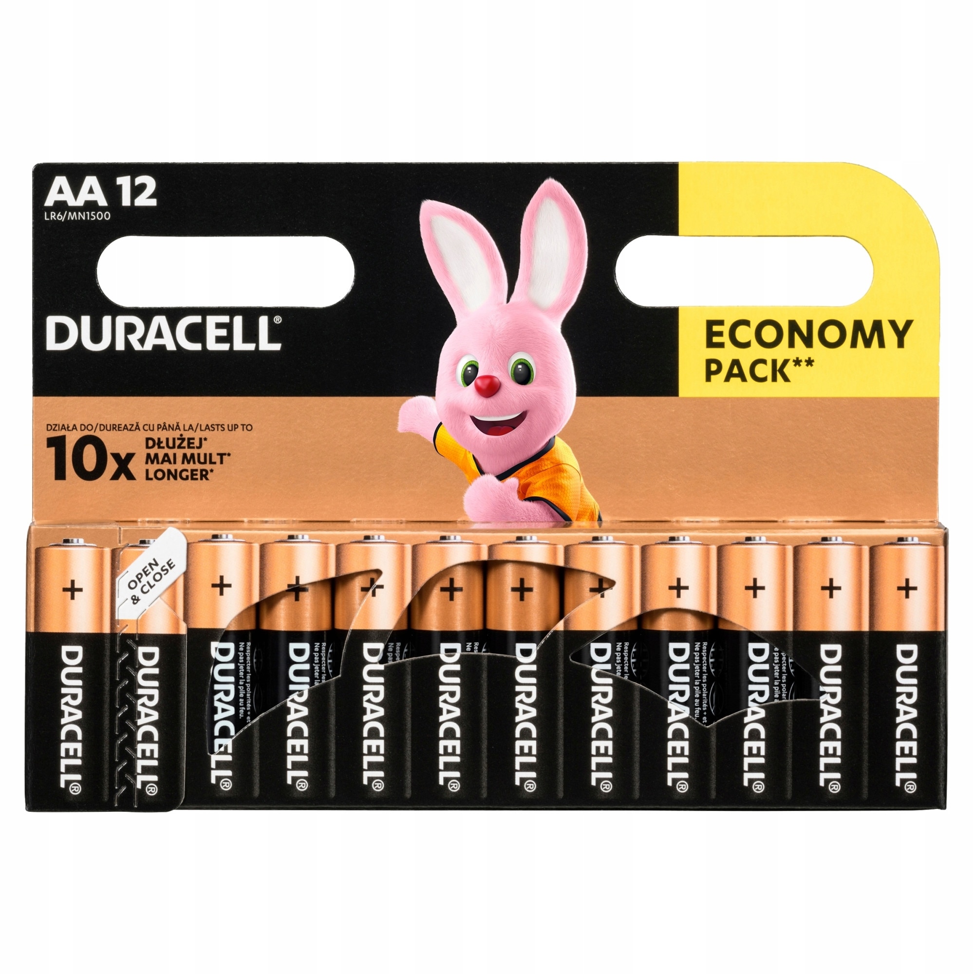 Set 24 baterii, Duracell, MN1500 LR6 AA 3000mAh, DURALOCK - eMAG.ro