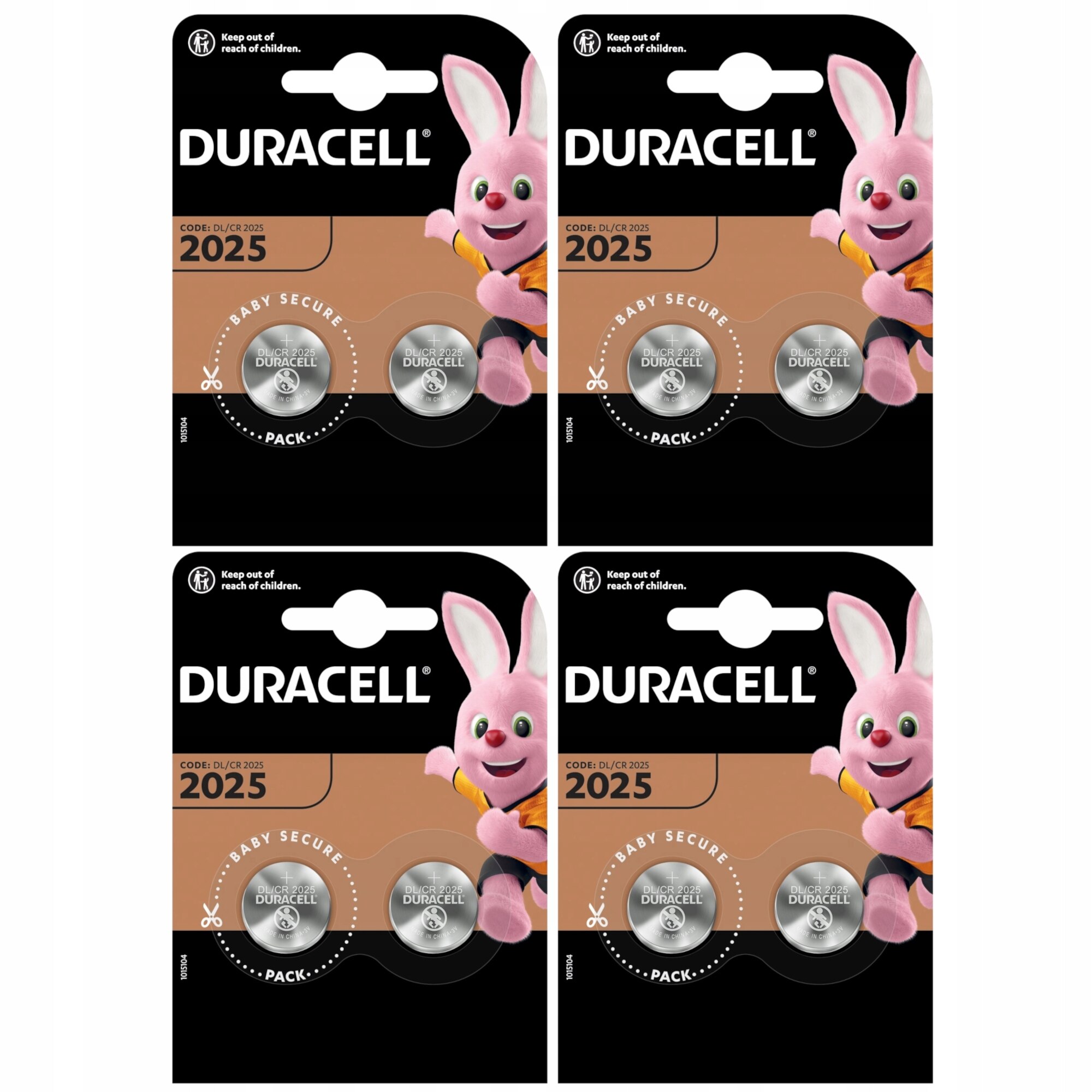 Baterii, Duracell, CR 2025, LITIU MINI, 150mAh, 3V, 8 buc. - eMAG.ro