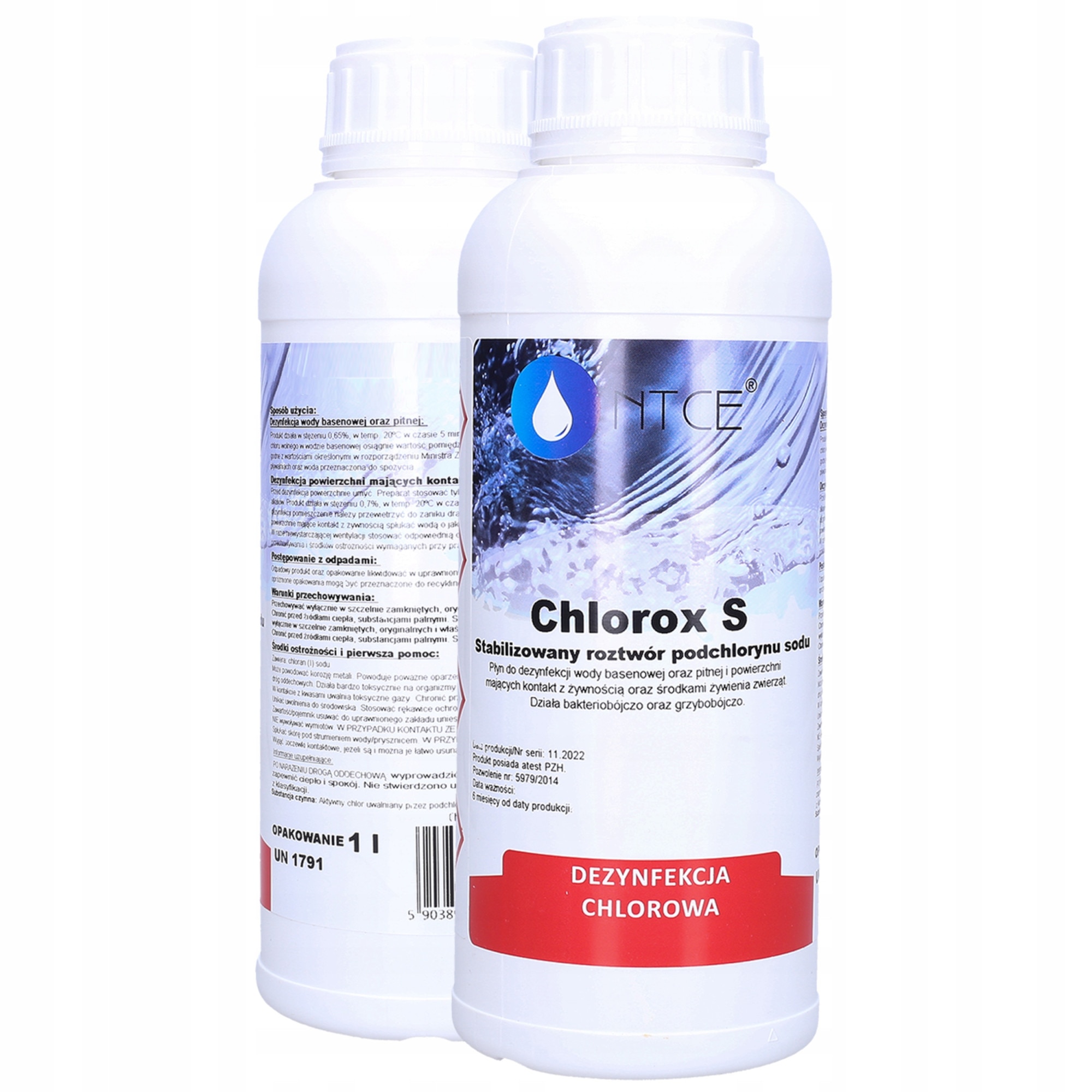 Hipoclorit de sodiu Chlorox S, Ntce, 1l - eMAG.ro