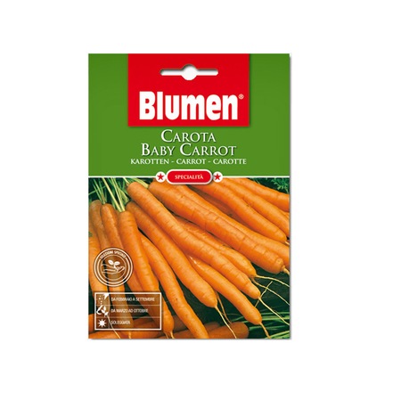 Seminte Morcov Baby Carrot, BLUMEN, 6g. - eMAG.ro