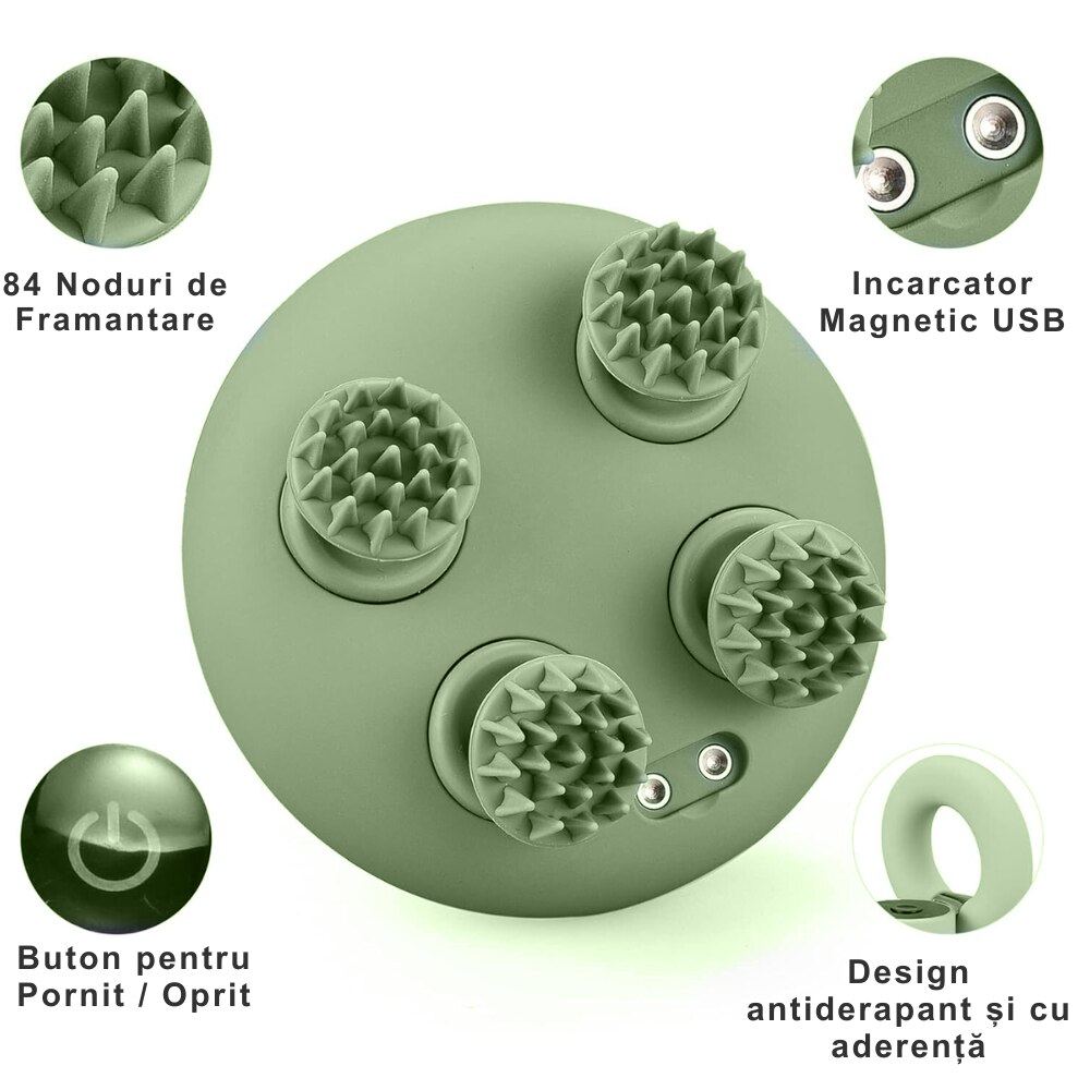 Aparat Profesional pentru Masaj Capilar BellFyd®, cu Acumulator ...