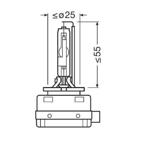 Bec Xenon 42V D3S Xenarc Night Breaker Laser Nextgen Osram - eMAG.ro