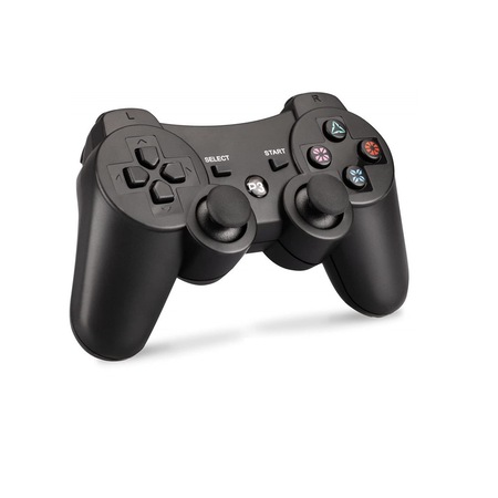 Gamepad Wireless Controller MRG MP3, DoubleShock 3, Vibratii, Compatibil PS3, Negru - eMAG.ro