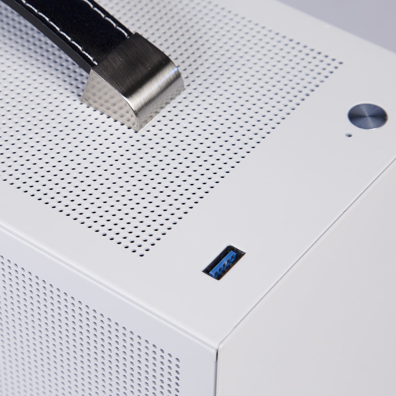 Carcasa PCCOOLER, Mini Tower, ITX, fara sursa, fereastra laterala tip ...