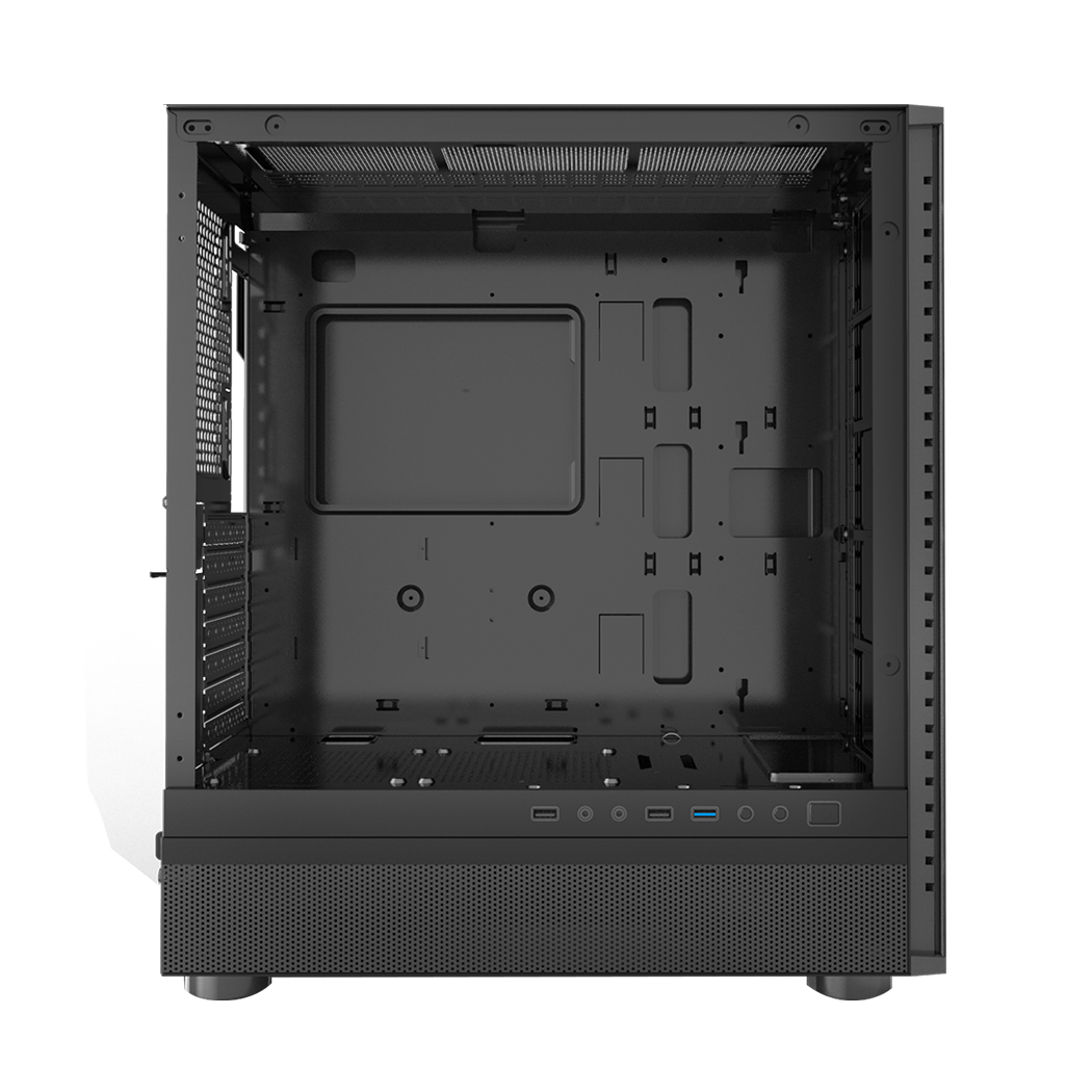 Carcasa PCCOOLER, Tower, ATX, fara sursa, sticla securizata, 1 ...
