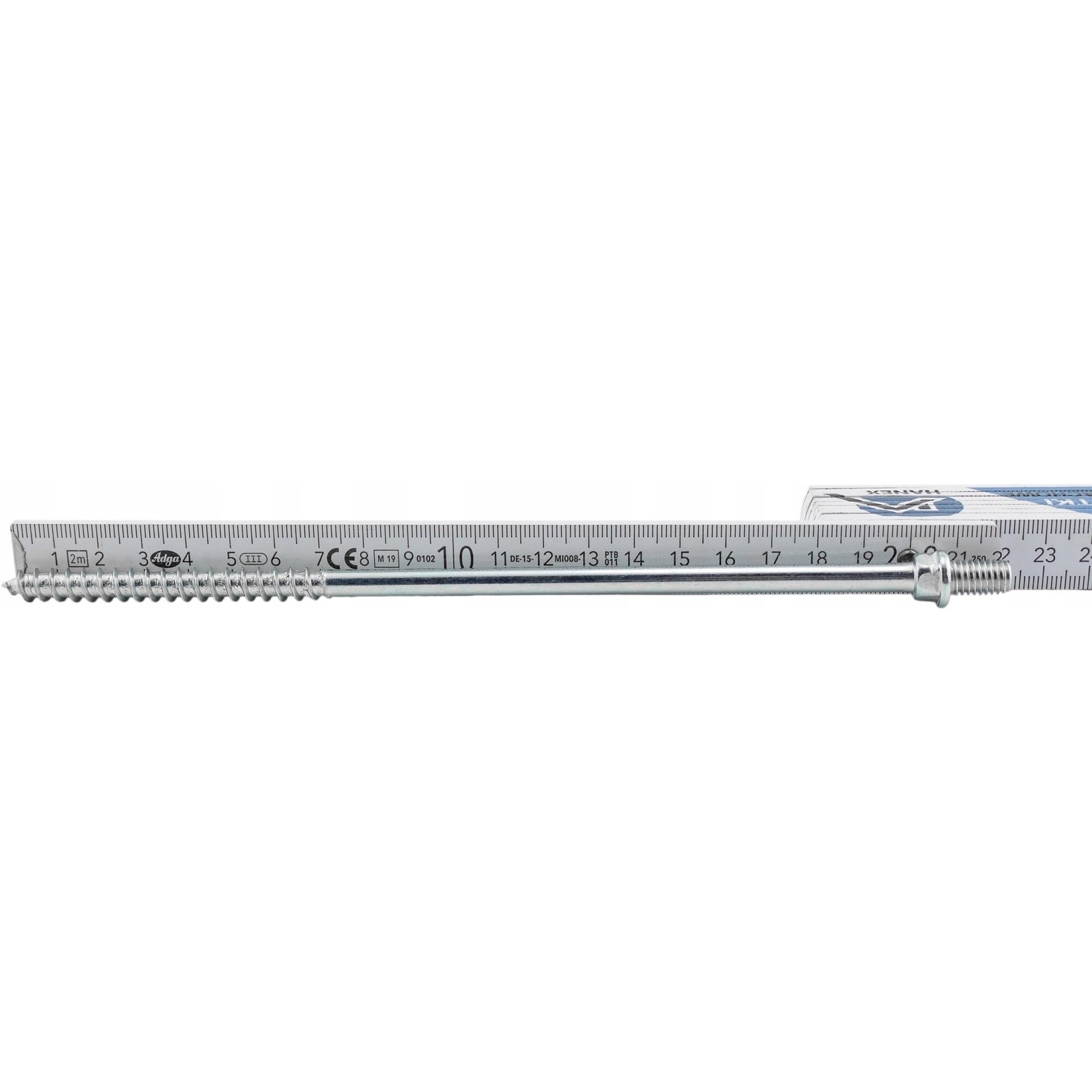 Set 25 Surub cu dubla filetare pentru cleme, 12x200mm, Klimas Wkret-met ...