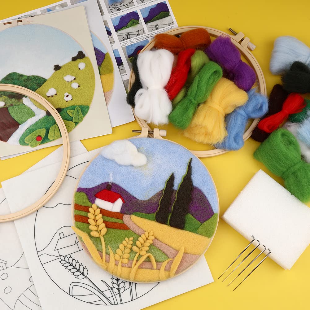 Комплекти за плъстене с игла Art Craft Walalla Многоцветен Emag Bg