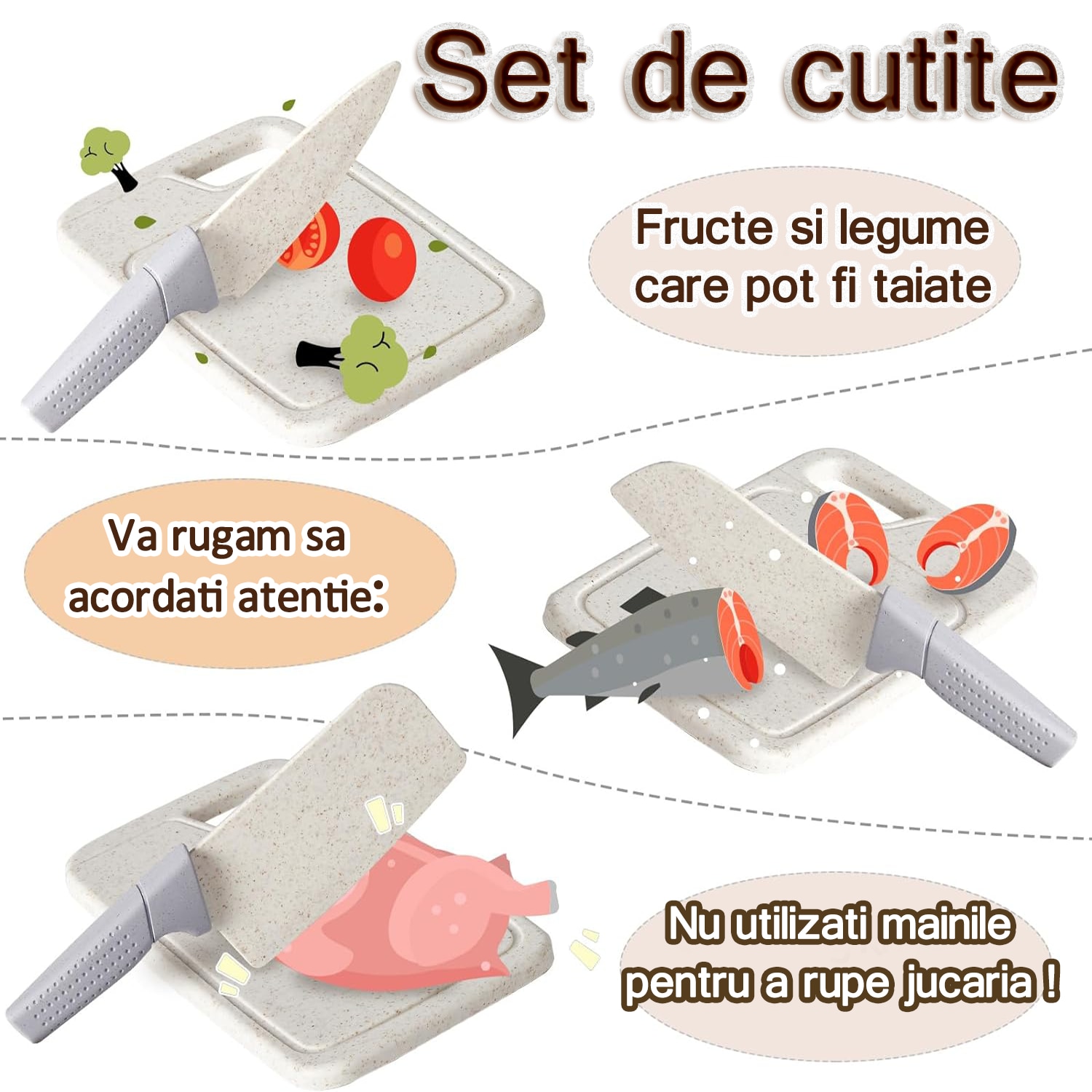 Set de joaca bucatarie pentru Copii, BYONDSELF®, Simulare Gatit, 40 ...