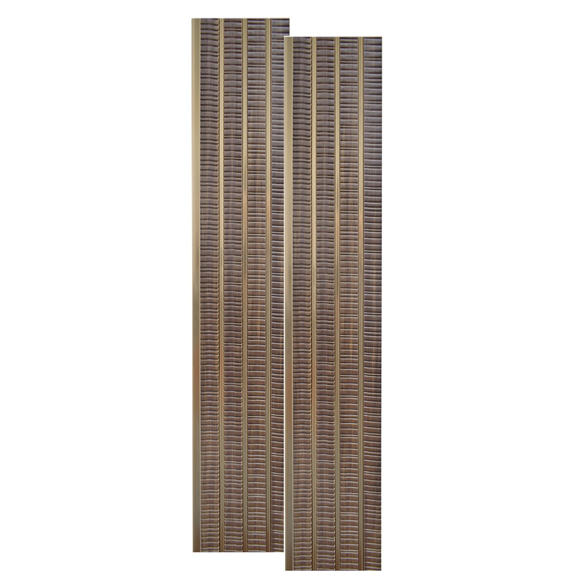 Set 2 panouri decorative, riflaj, polimer rigid, Naimeed D5473 ...