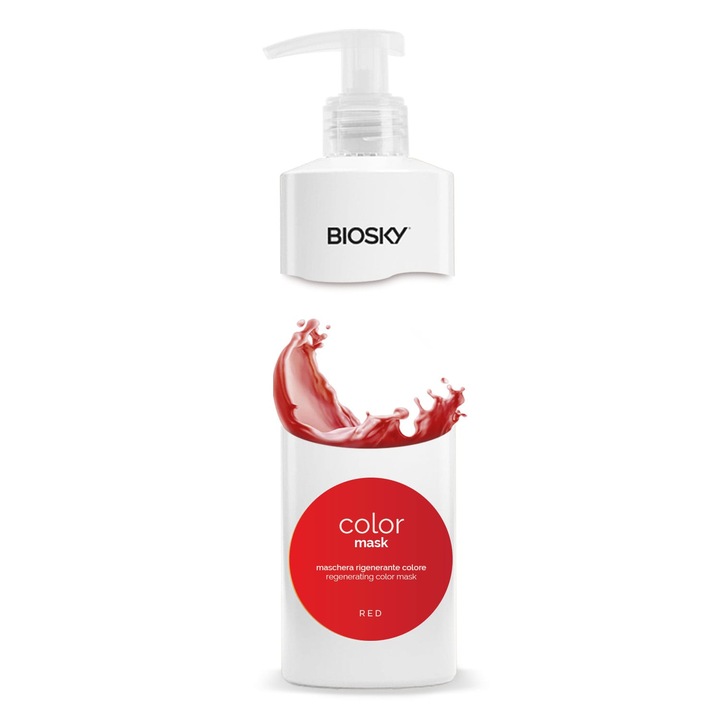 Masca coloranta hidratanta Red 250 ml - eMAG.ro