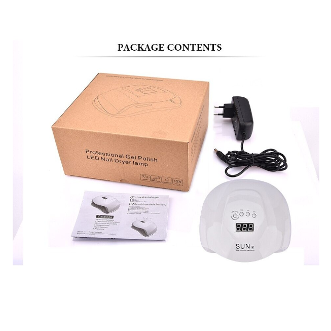 Lampa UV LED Sun X, 54W, Alb - eMAG.ro