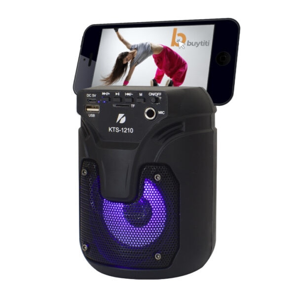 Boxa KlaussTech Audio Portabila 5W, 80 dB, 500 mAH, Bluetooth, Redare ...