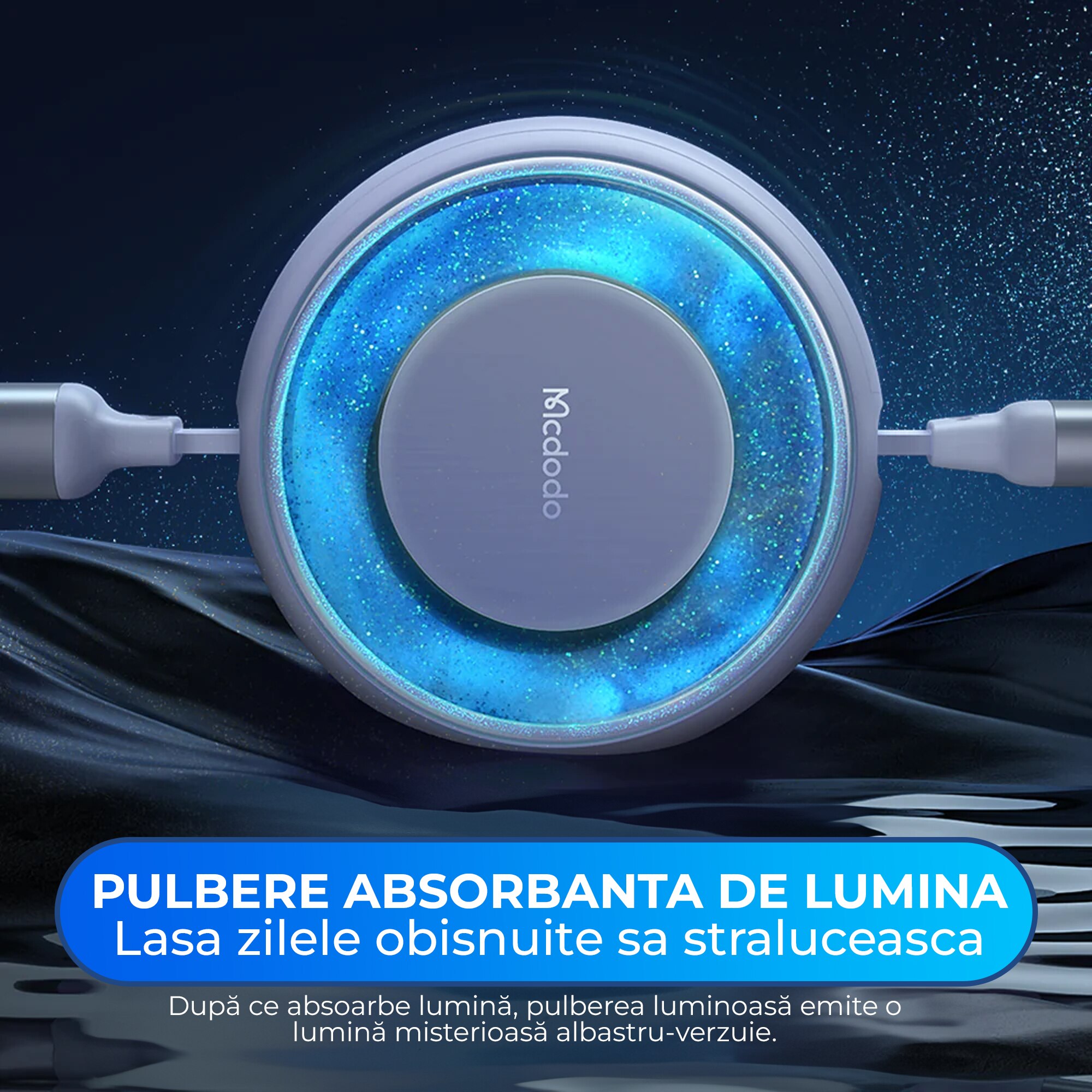 Cablu de date 3 in 1, Retractabil, Fast Charge, Type-C, Lightning, USB ...