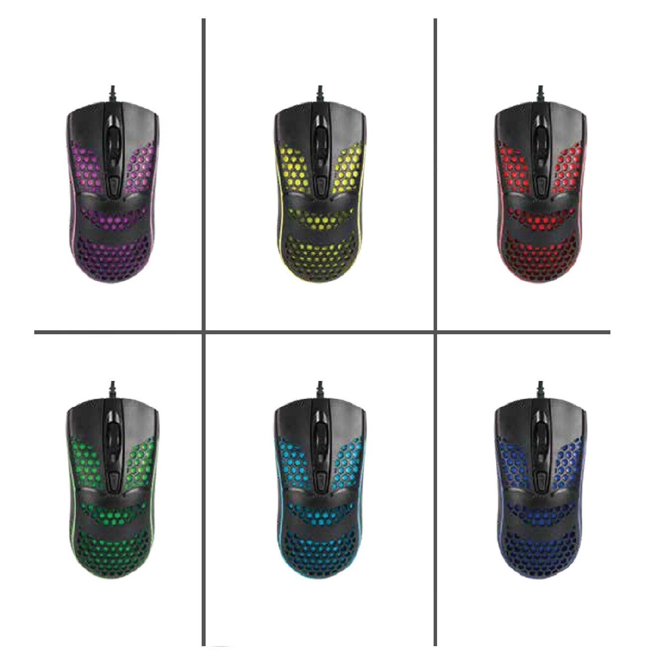 Mouse cu fir gaming, i-JMB, RGB, 2400 dpi, Negru - eMAG.ro