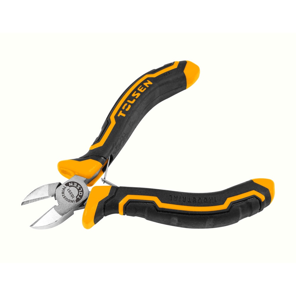 Cleste sfic Mini, 115 mm, placat cu nichel, manere din doua componente ...