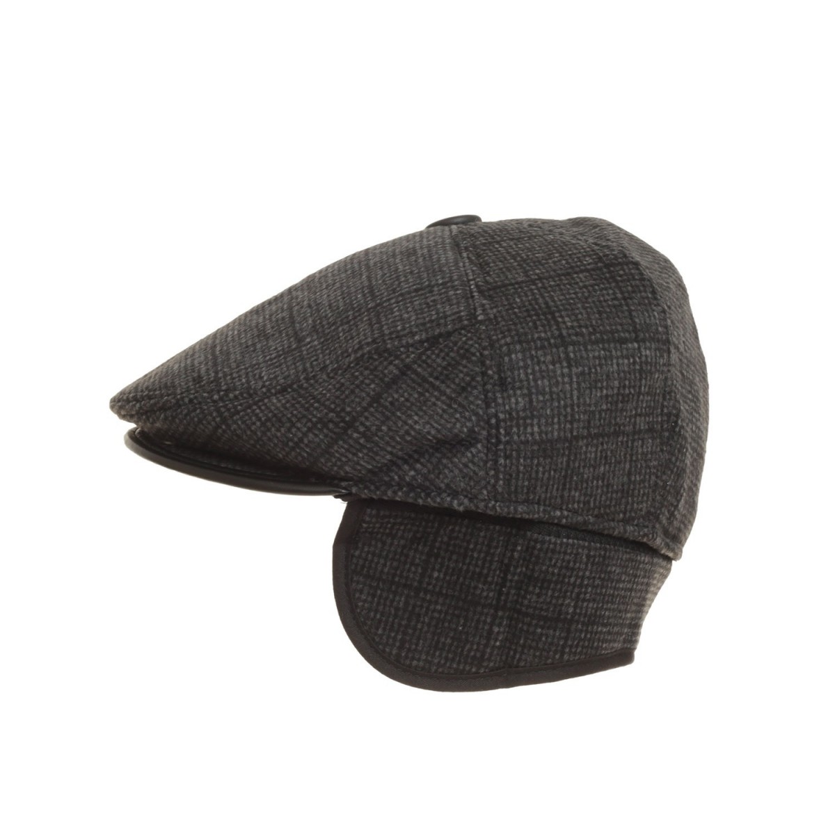 Sapca de iarna pentru barbati, PAMI, SB-0523-150-2, 60 cm, Gri - eMAG.ro