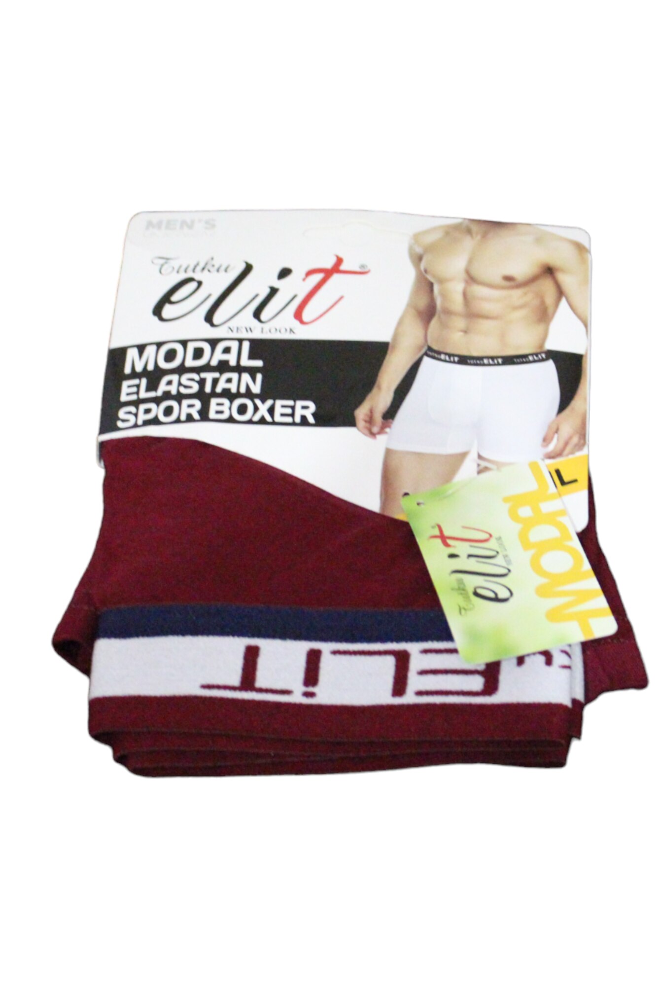 Boxeri barbati modal cu bumbac Elit, visiniu, XXL - eMAG.ro