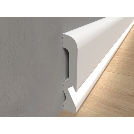 Plinta LED polimer rigid 10x1.8x240 cm IN1018-P - eMAG.ro