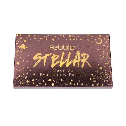 Комплект сенки за очи, Febble, Stellar Makeup, 18 нюанса - eMAG.bg