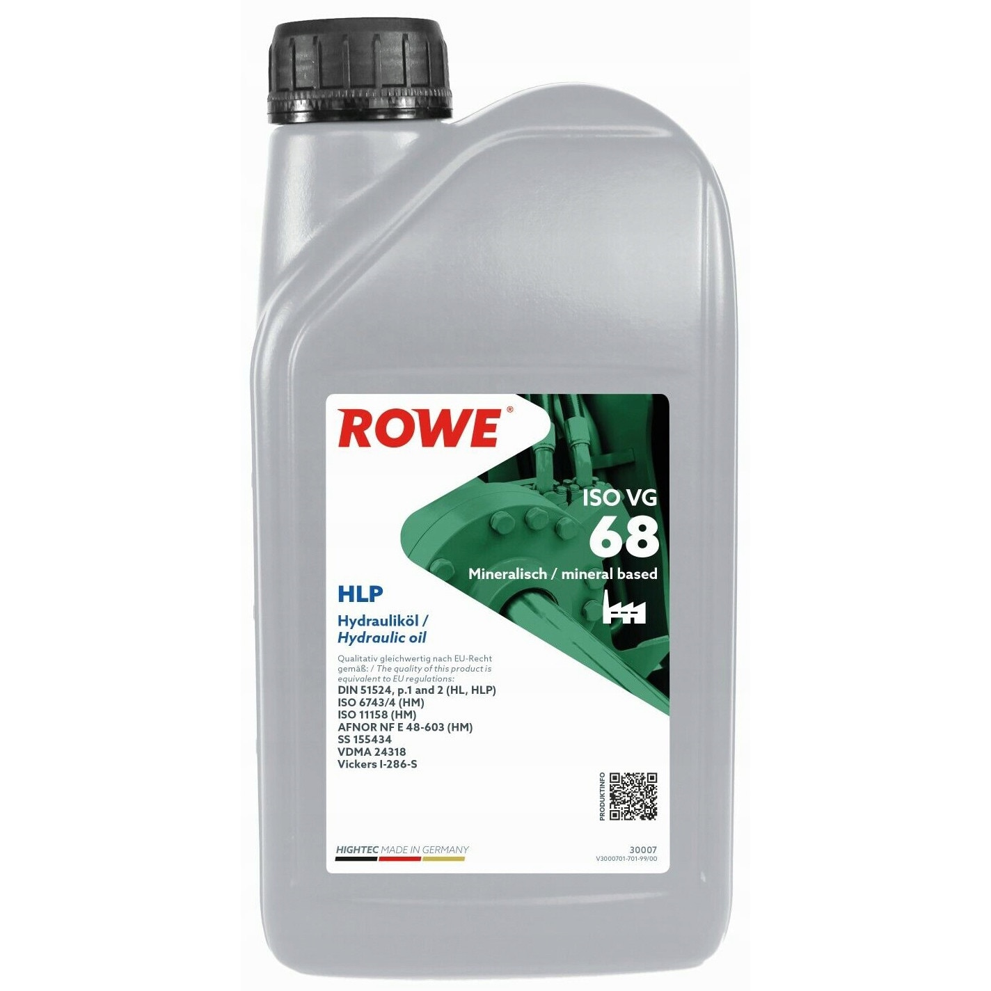 Ulei hidraulic ROWE HIGHTEC HLP 68, protectie anticoroziva, stabilitate ...
