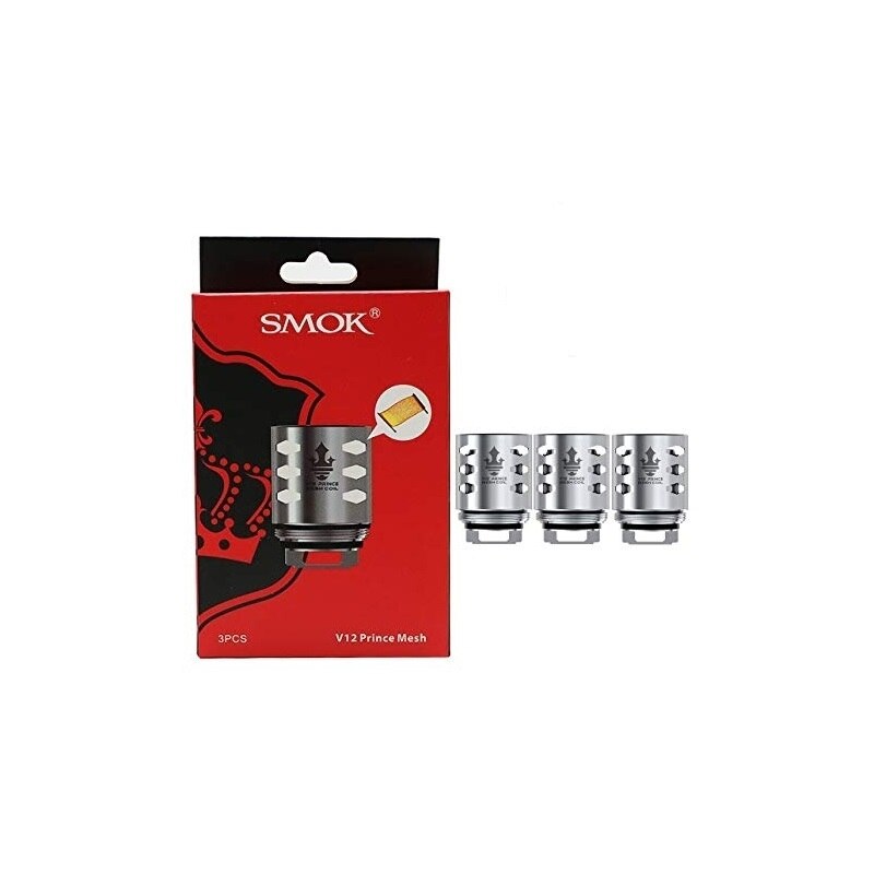 Set 3 rezistente Smok TFV12 Prince Mesh SS 0.15 Ohm (40-80W) - eMAG.ro