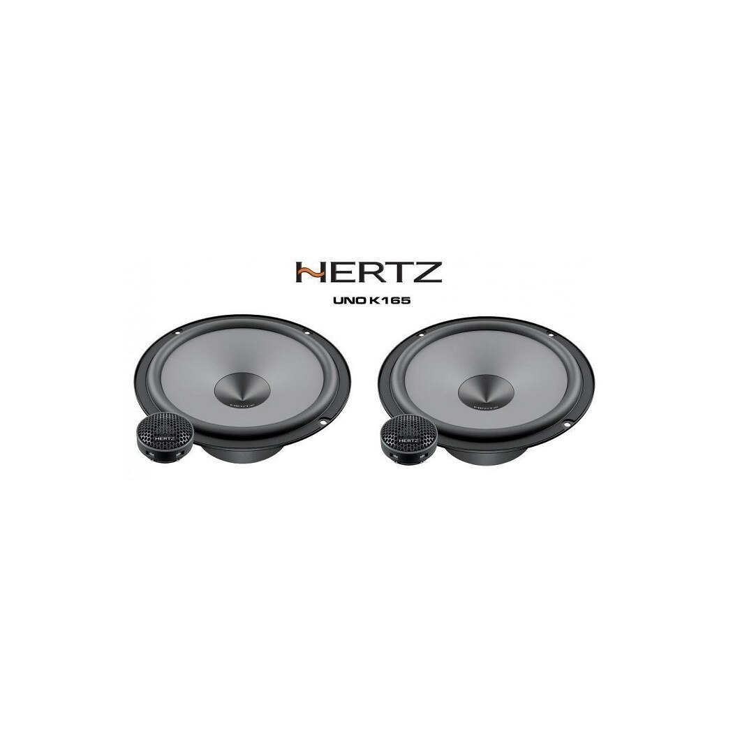 Set 2 Boxe auto Hertz Uno K165, kit sistem 2 cai, 165 mm, putere RMS ...