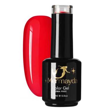 Oja semipermanenta, Hema Free, Mermayda ColorGel Sport Icon, Rosu, 15 ...