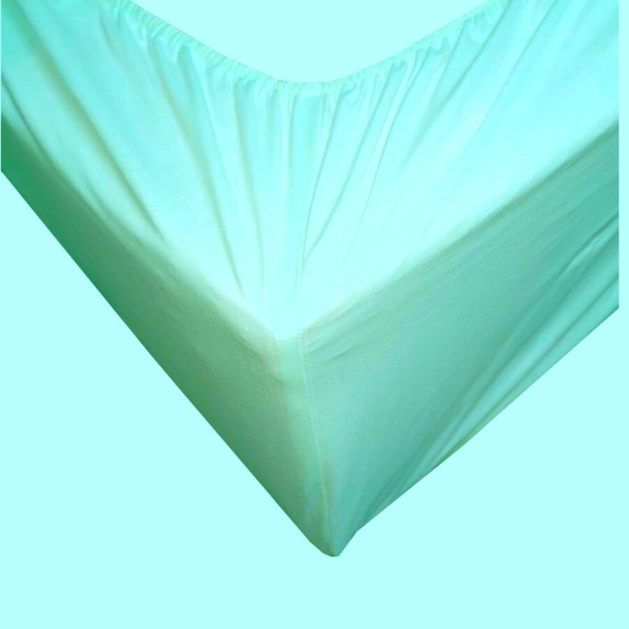 Cearsaf de pat cu elastic si chenar brodat 280 x 300, Casa Bucuriei ...