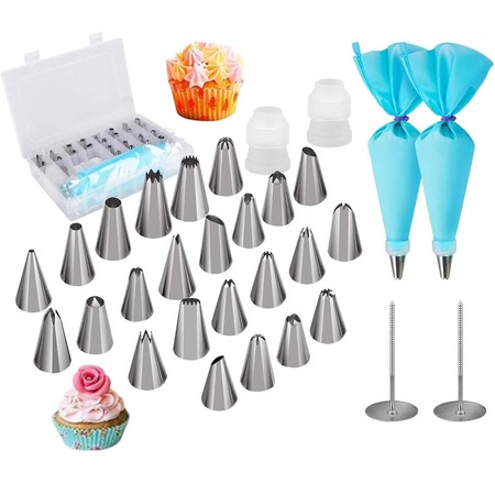 Set Patiserie/Cofetarie Salestore.ro® 35 piese, posuri si duiuri pentru ...