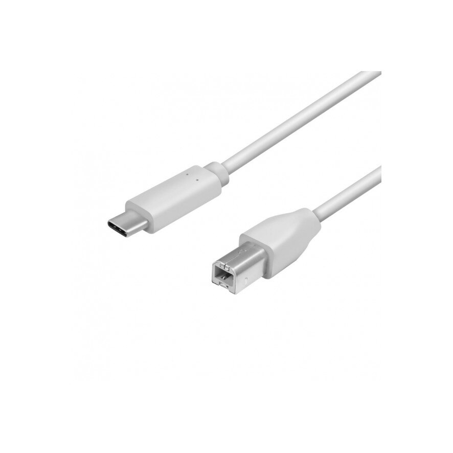 Cablu USB 2.0 B mufa - USB TYPE C mufa 2m gri LOGILINK CU0161 - eMAG.ro