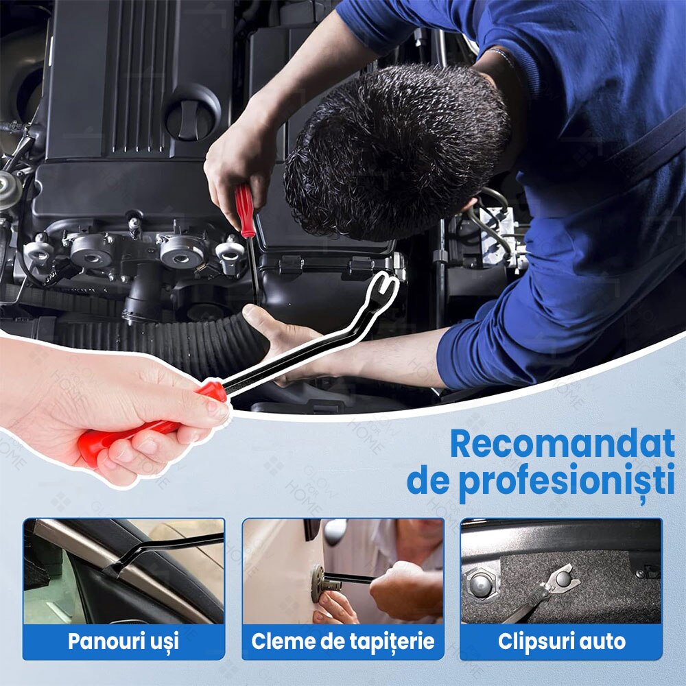 Set 925 piese cu 820 de clipsuri universale si 105 accesorii ...