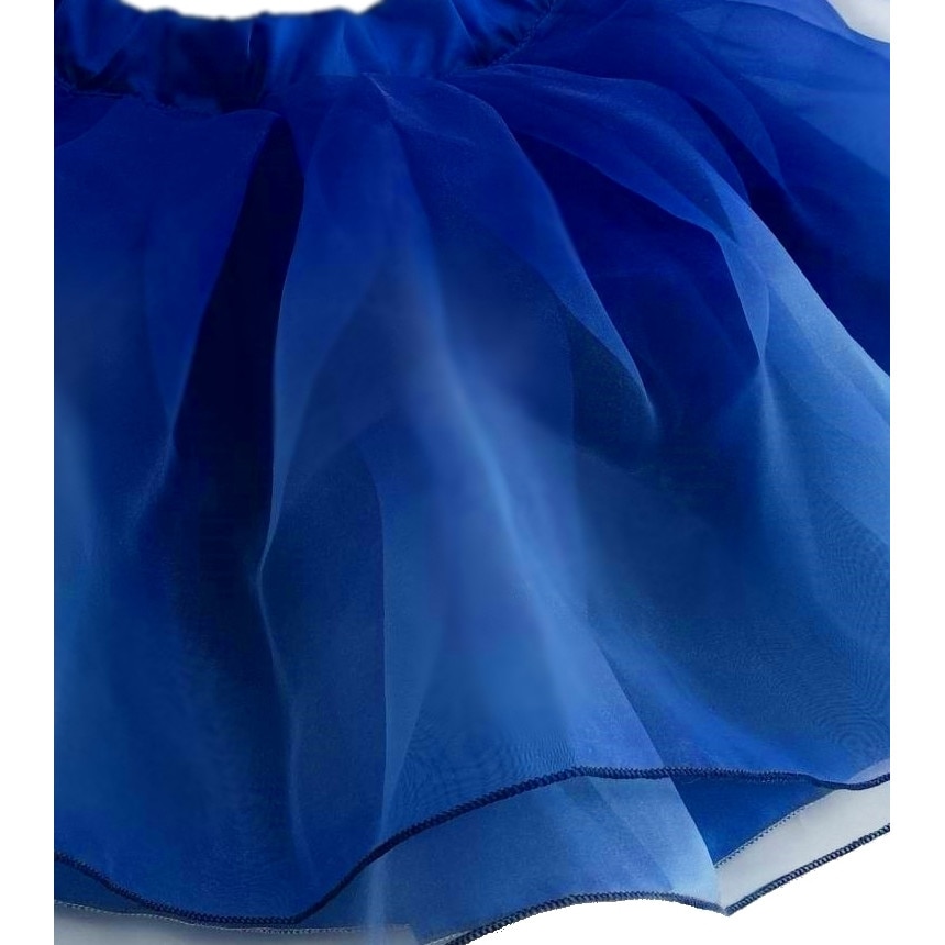 Fusta tutu, Miss Mignon, culoare albastru, din organza, 5-6 ani, 110 ...