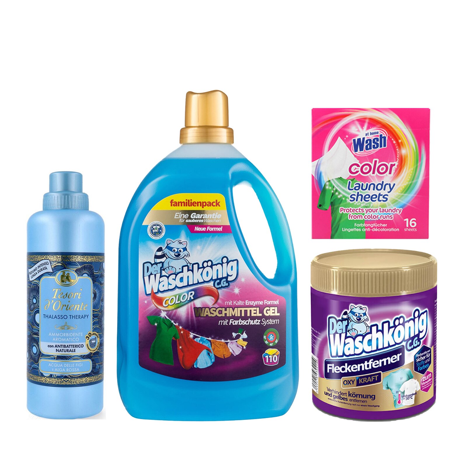 Pachet Ingrijire Haine Colorate, Detergent, Balsam, Oxy Color si ...