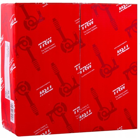 Set 2 discuri frana DF6174, TRW, Argintiu - eMAG.ro